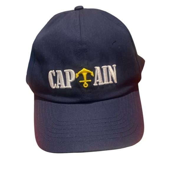 West Marine | Accessories | Mens Captains Baseball Cap Navy Blue With ...